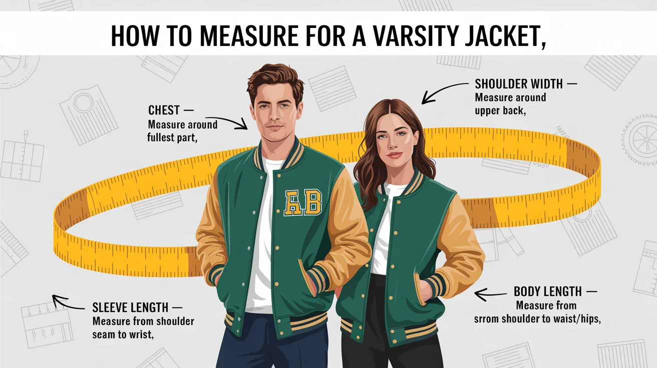 Varsity Jacket Size Guide | Find Your Perfect Fit