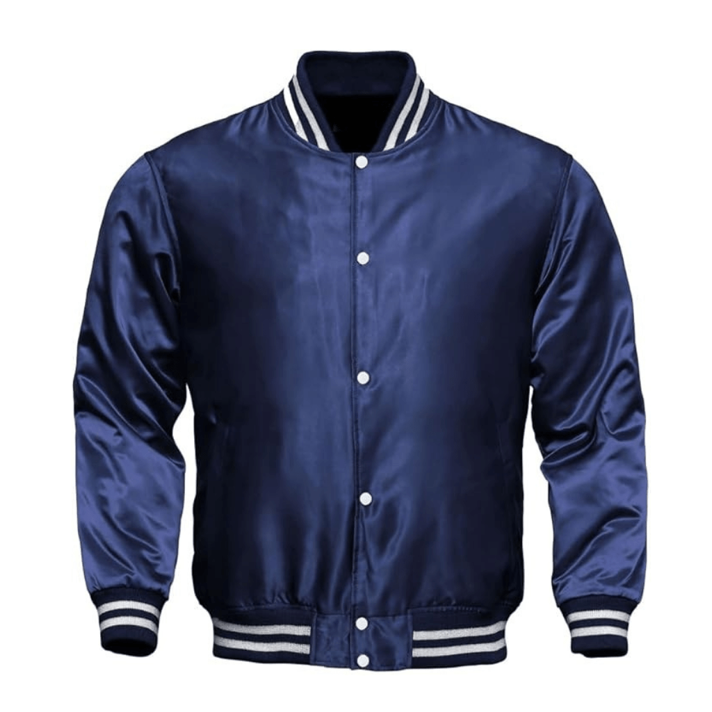 Satin Varsity Jackets – Lightweight Silk-Inspired Styles